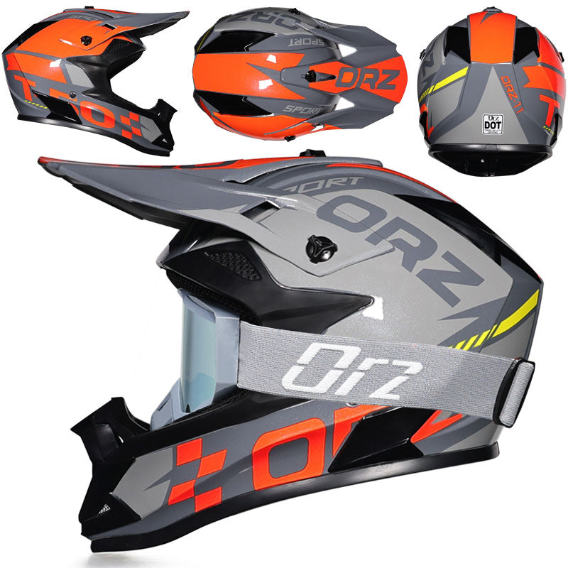 Off-Road Motorcycle Helmet Motocross Dirt Bike Racing Helmet – Biker ...