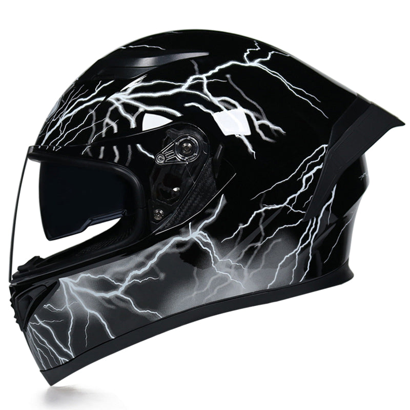 Anti-fog Motorcycle Full Face Helmet – Biker Forward