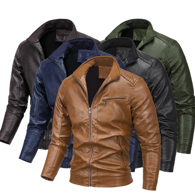 Men's Slim Fit Moto Jacket – Biker Forward