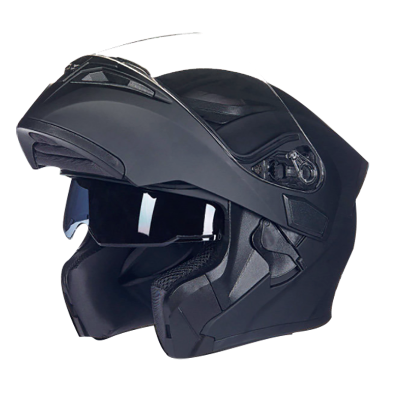 Motorcycle Modular Helmet with Dual Visors – Biker Forward