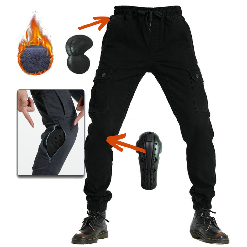 Warm Winter Motorcycle Riding Cargo Pants – Biker Forward